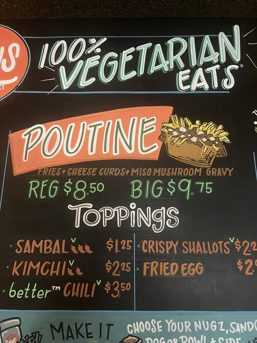 Bow Menu — Saus