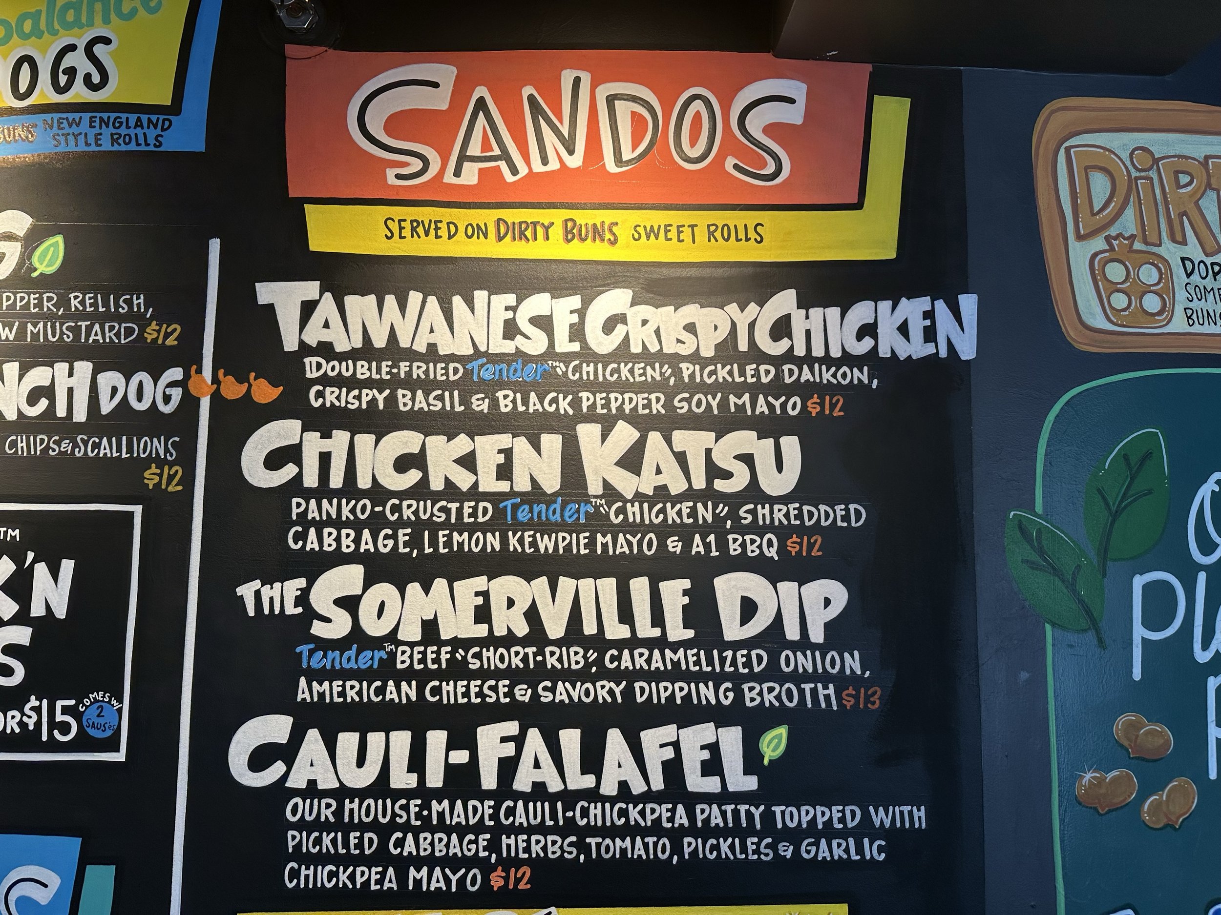 Bow Menu — Saus