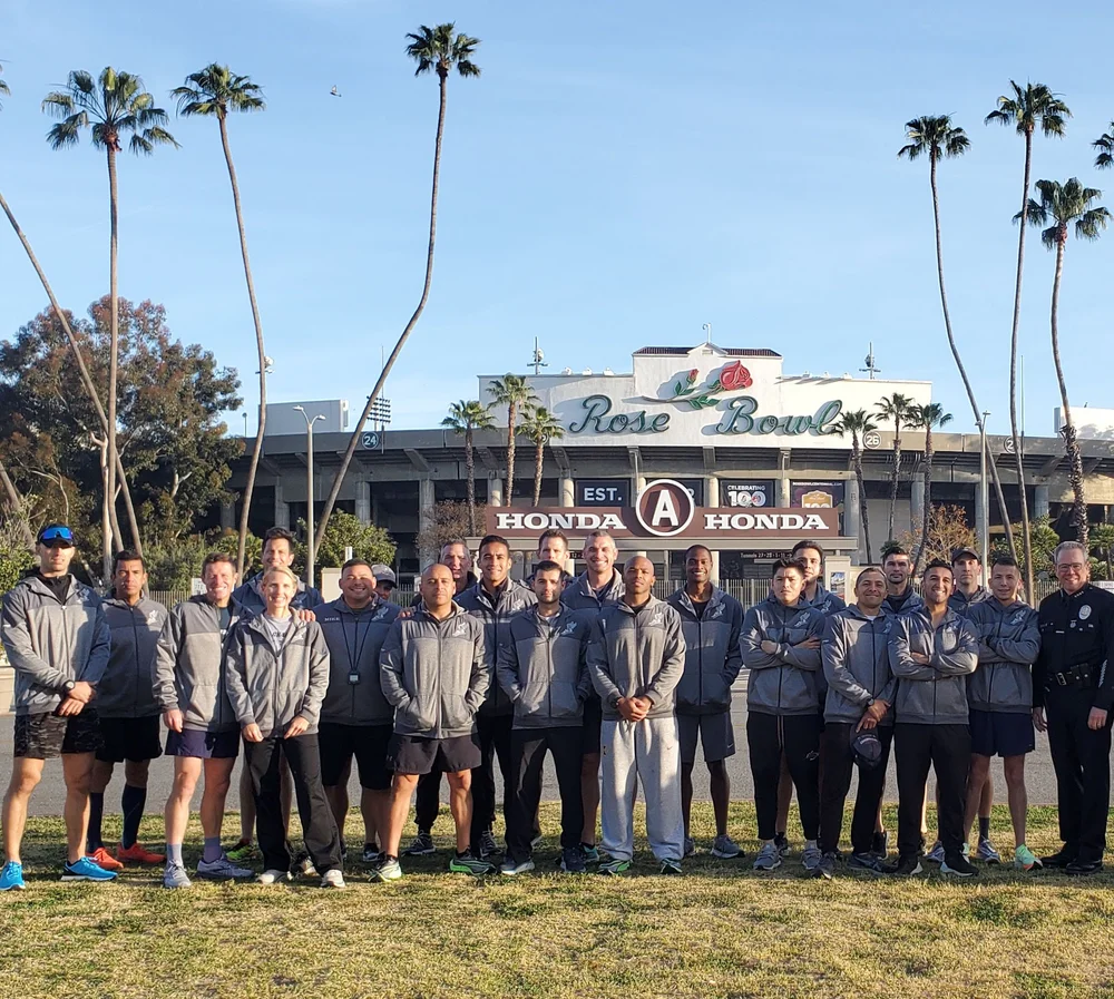 LAPD Running Team