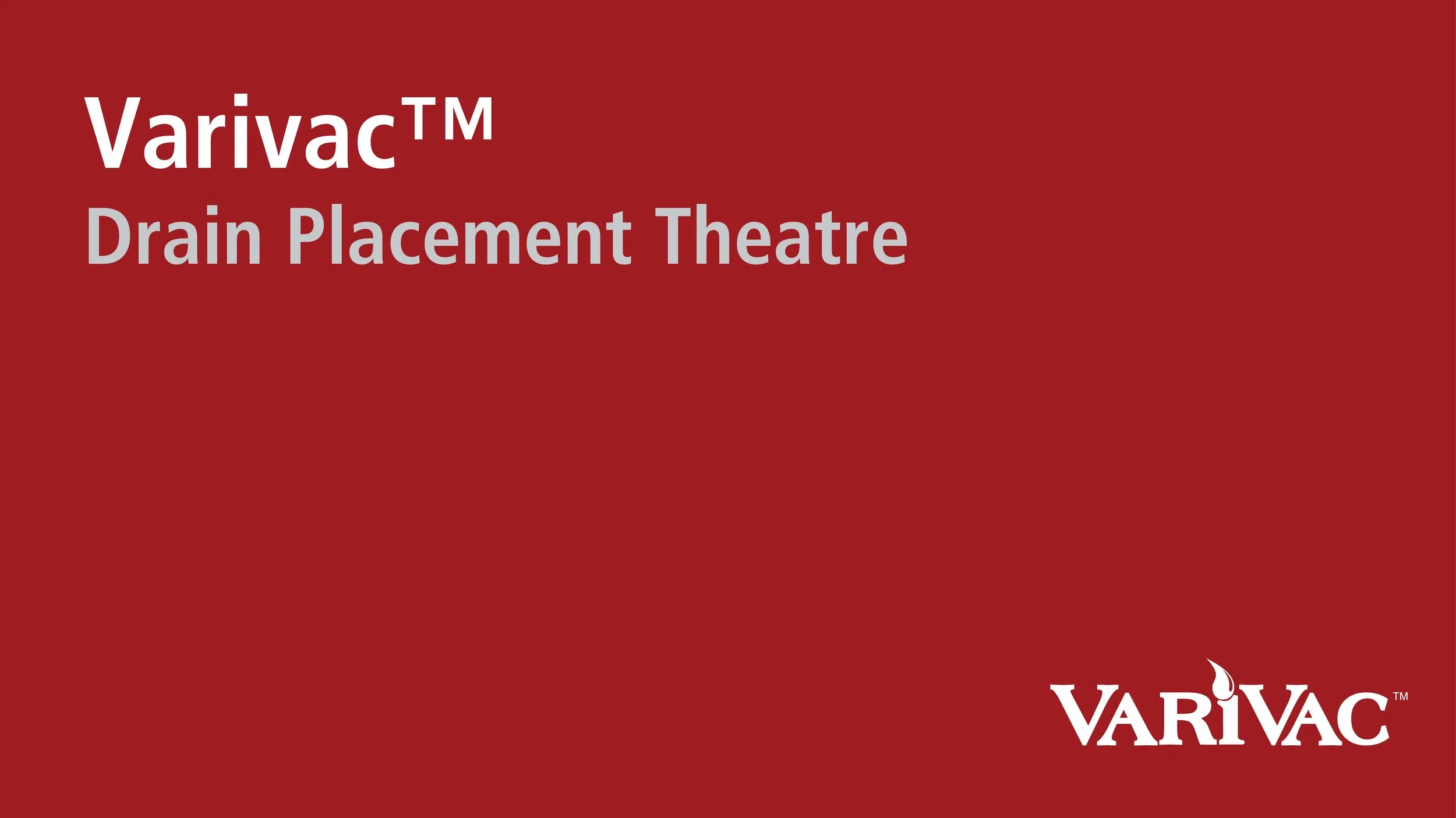 Education - VariVac – Surgical Wound Drain Varivac