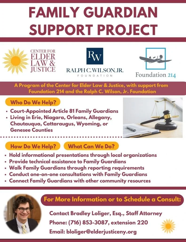 Caregiver Support and Guardianship | Elder Law & Justice