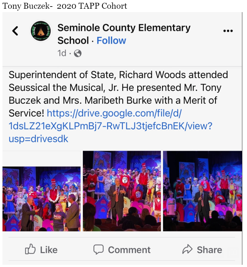 TAPP Hall Of fame — Southwest Georgia RESA