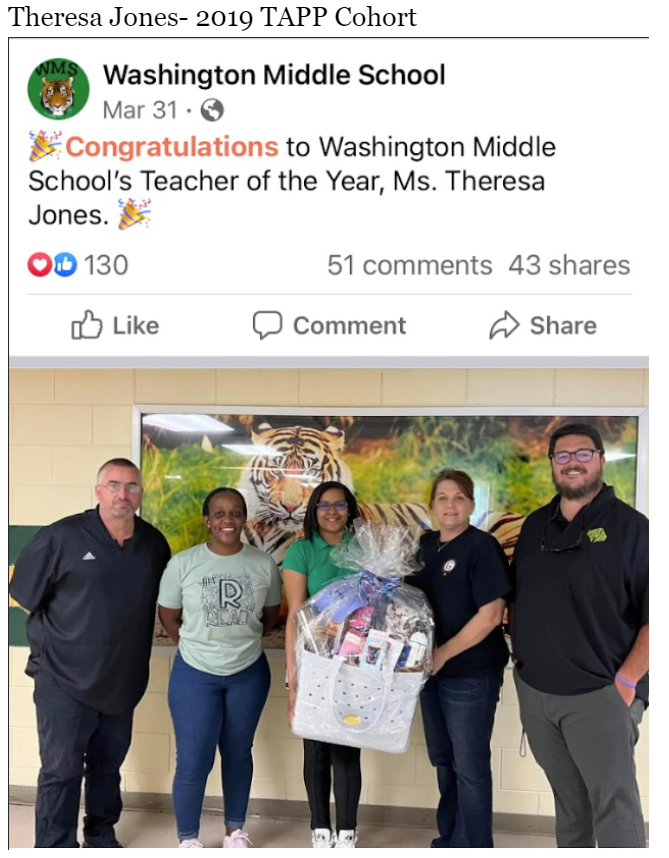 TAPP Hall Of fame — Southwest Georgia RESA