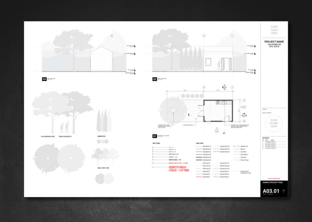 Revit Title Block Kit — Studio Bahri