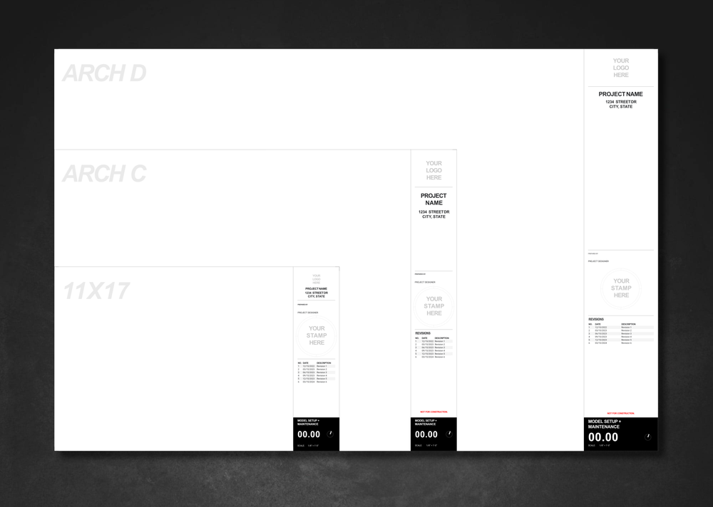Revit Title Block Kit — Studio Bahri