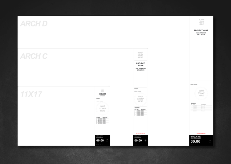 Revit Title Block Kit — Studio Bahri