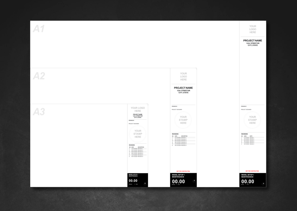 Revit Title Block Kit — Studio Bahri