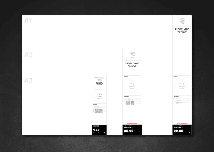 Revit Title Block Kit — Studio Bahri