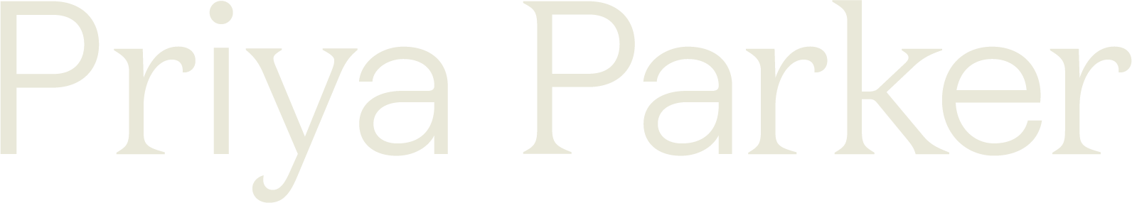 The Art of Gathering Book — Priya Parker