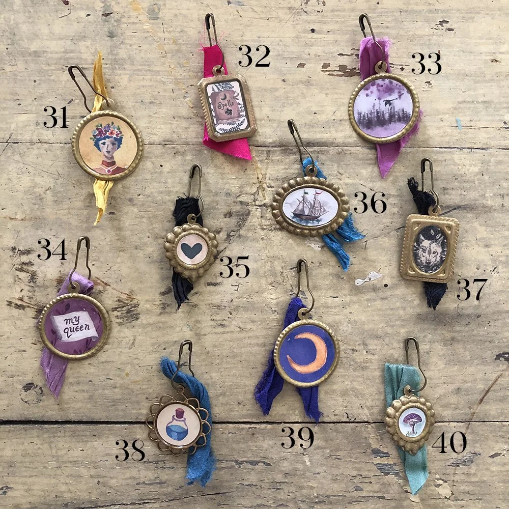 Portrait Miniature pins ~ choose your pins — Talufane