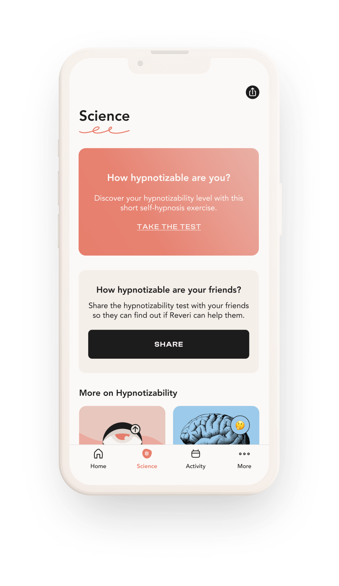 R E V E R I - Hypnosis for your wellbeing, backed by science