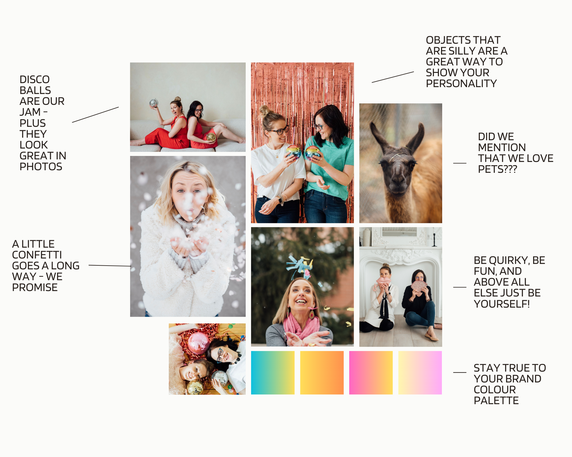 What to bring to a brand session — The Likely Creatives