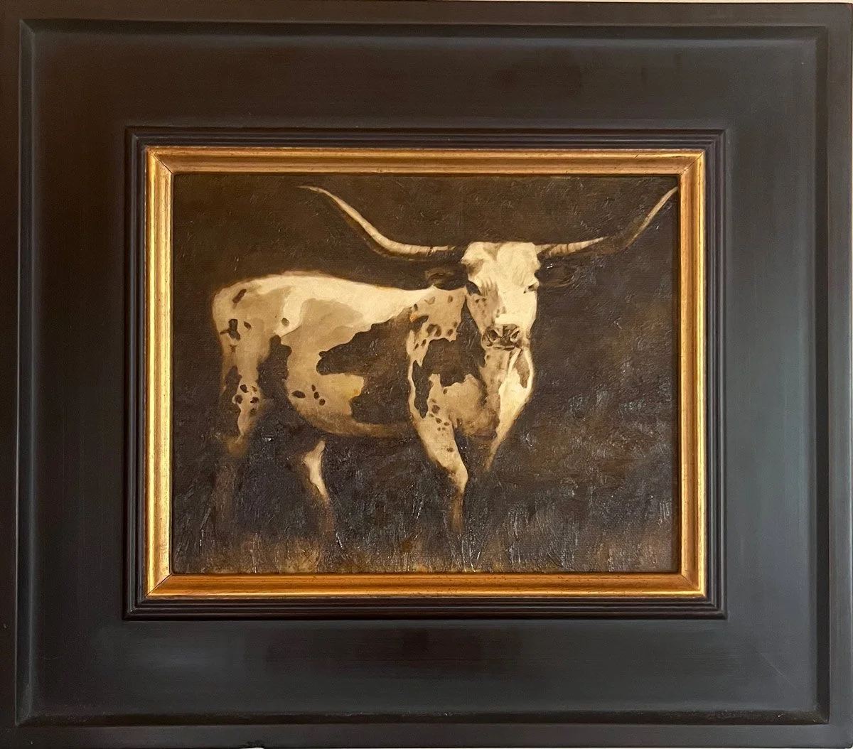 SOLD - Steer — Santa Fe Trails Fine Art