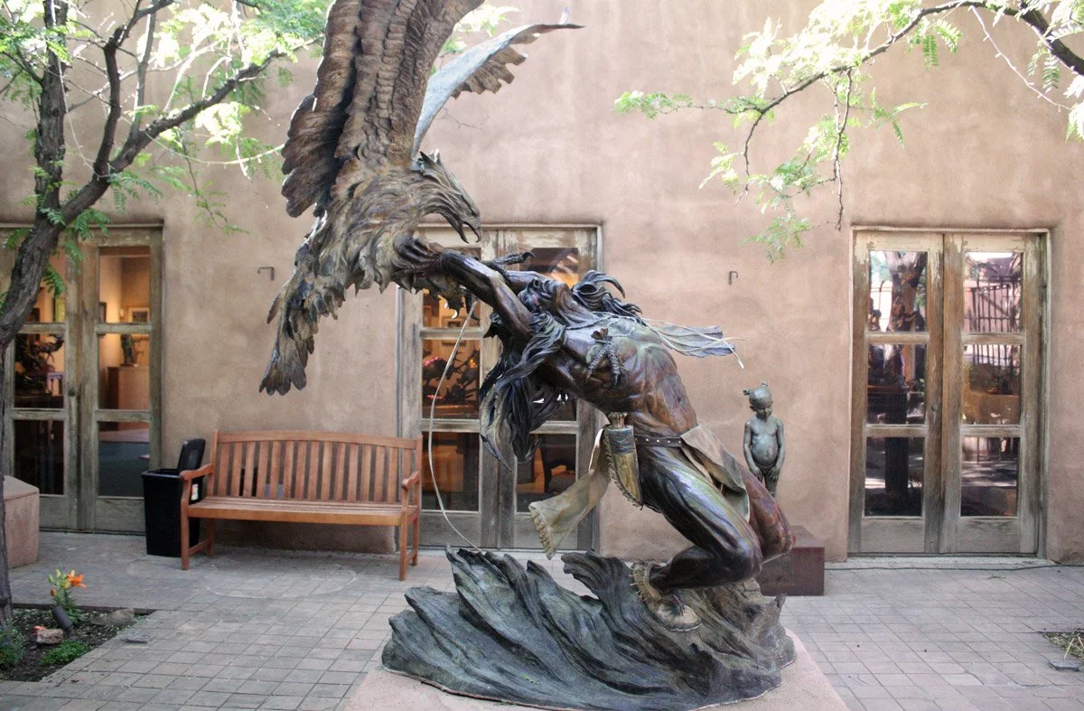 Eagle Catcher Monument — Santa Fe Trails Fine Art