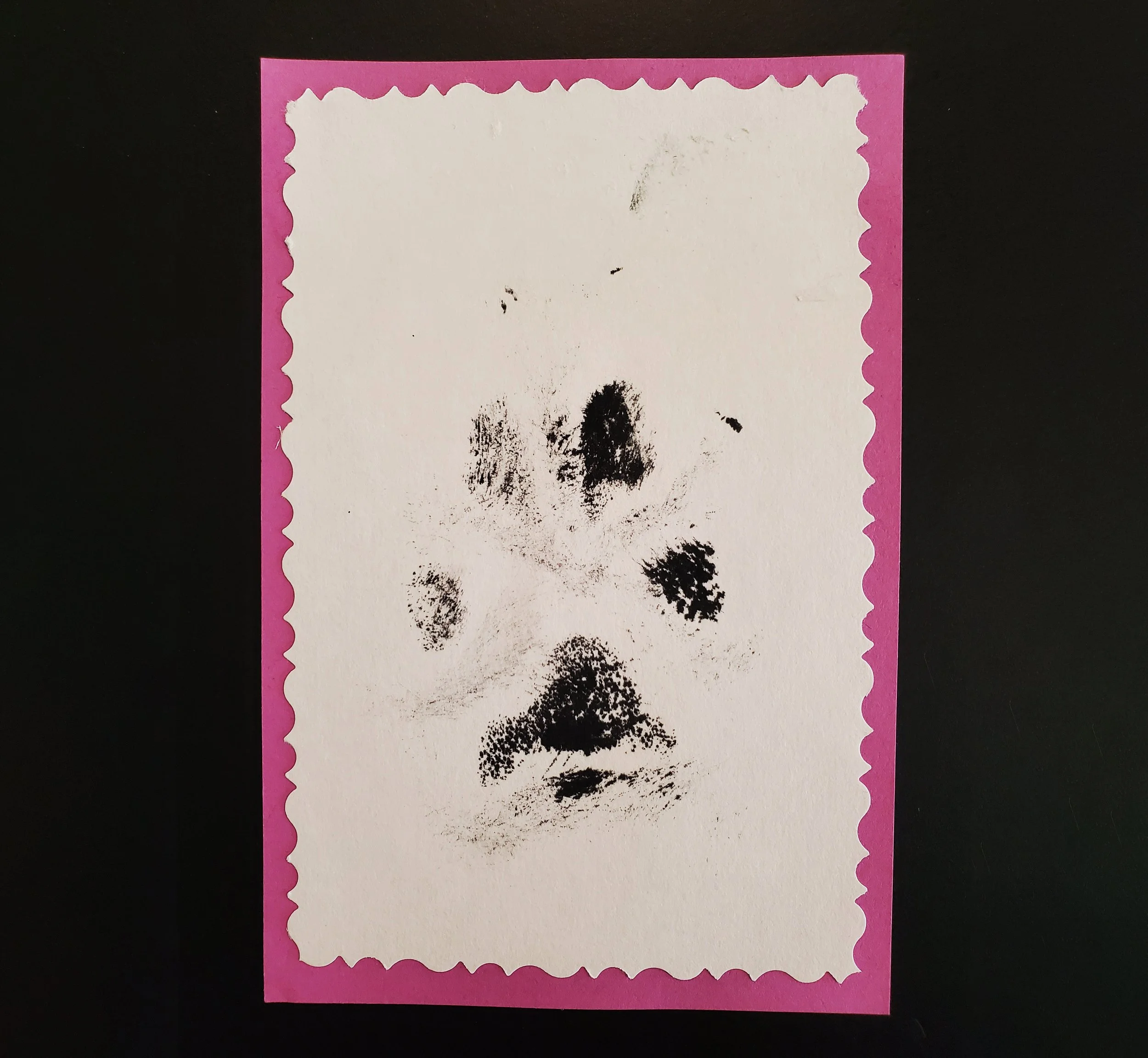 Ink Nose Impression — Peaceful Pines Pet Memorials