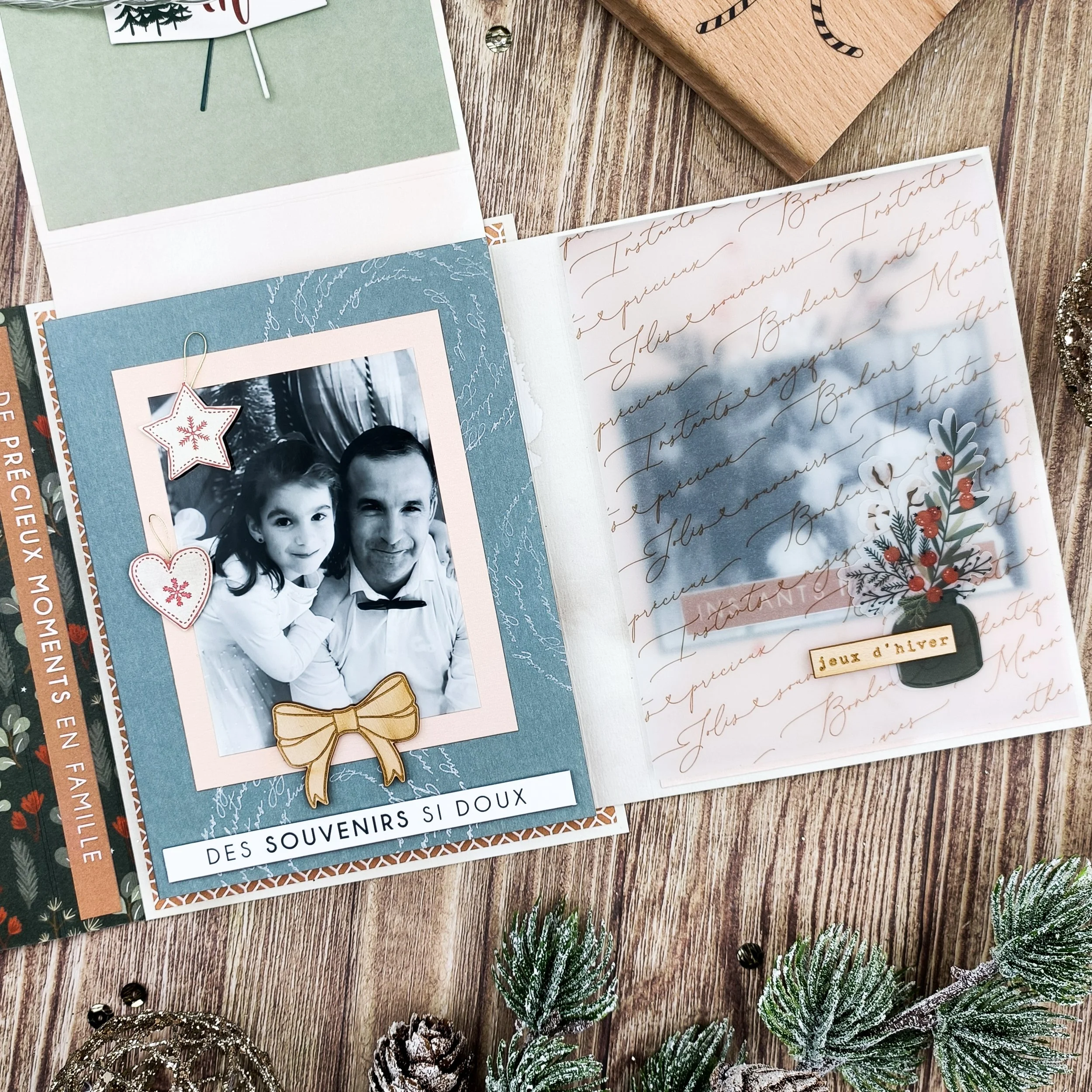 Tutoriel Mini Album “Carnet de souvenirs” - Emanuela — Florilèges Design