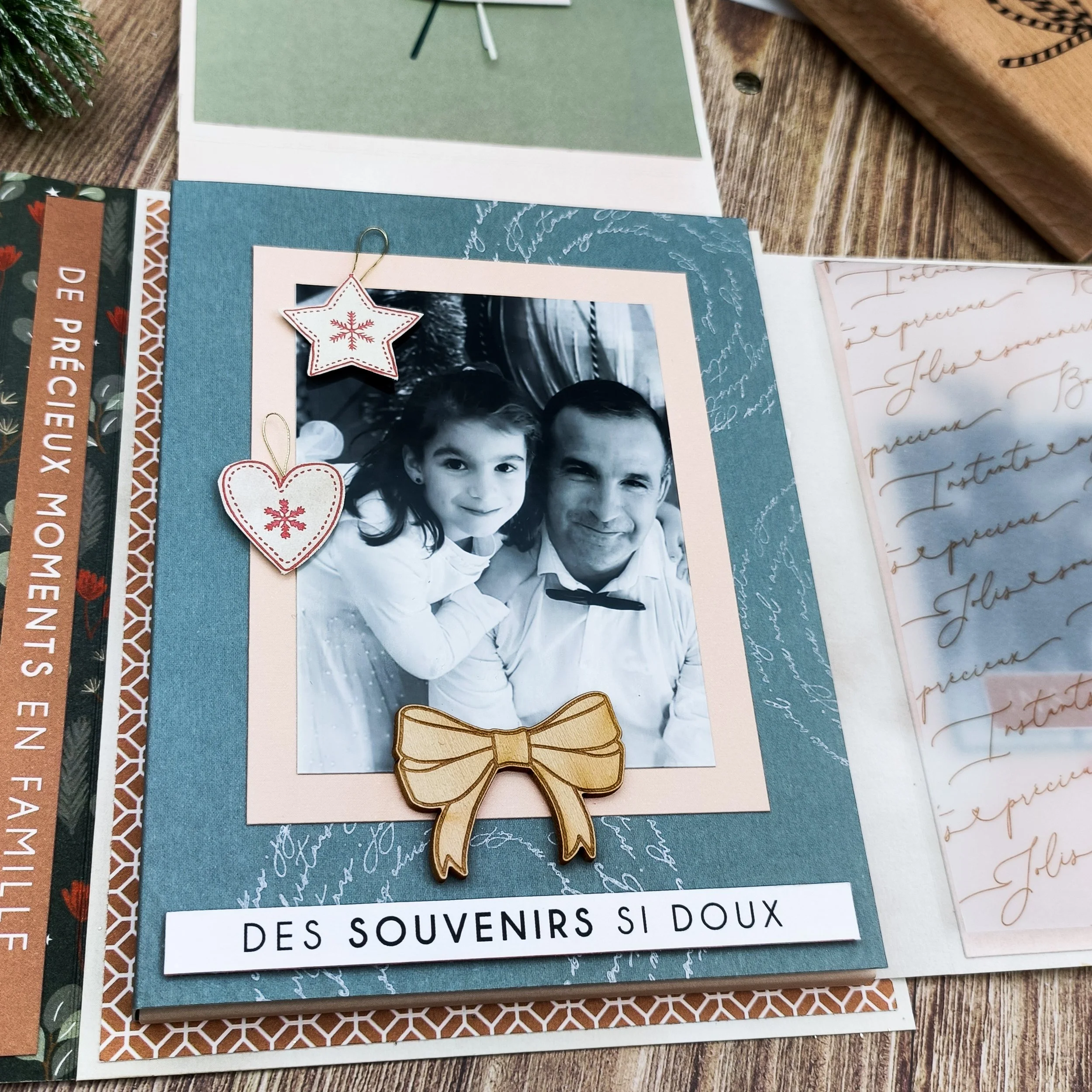 Tutoriel Mini Album “Carnet de souvenirs” - Emanuela — Florilèges Design