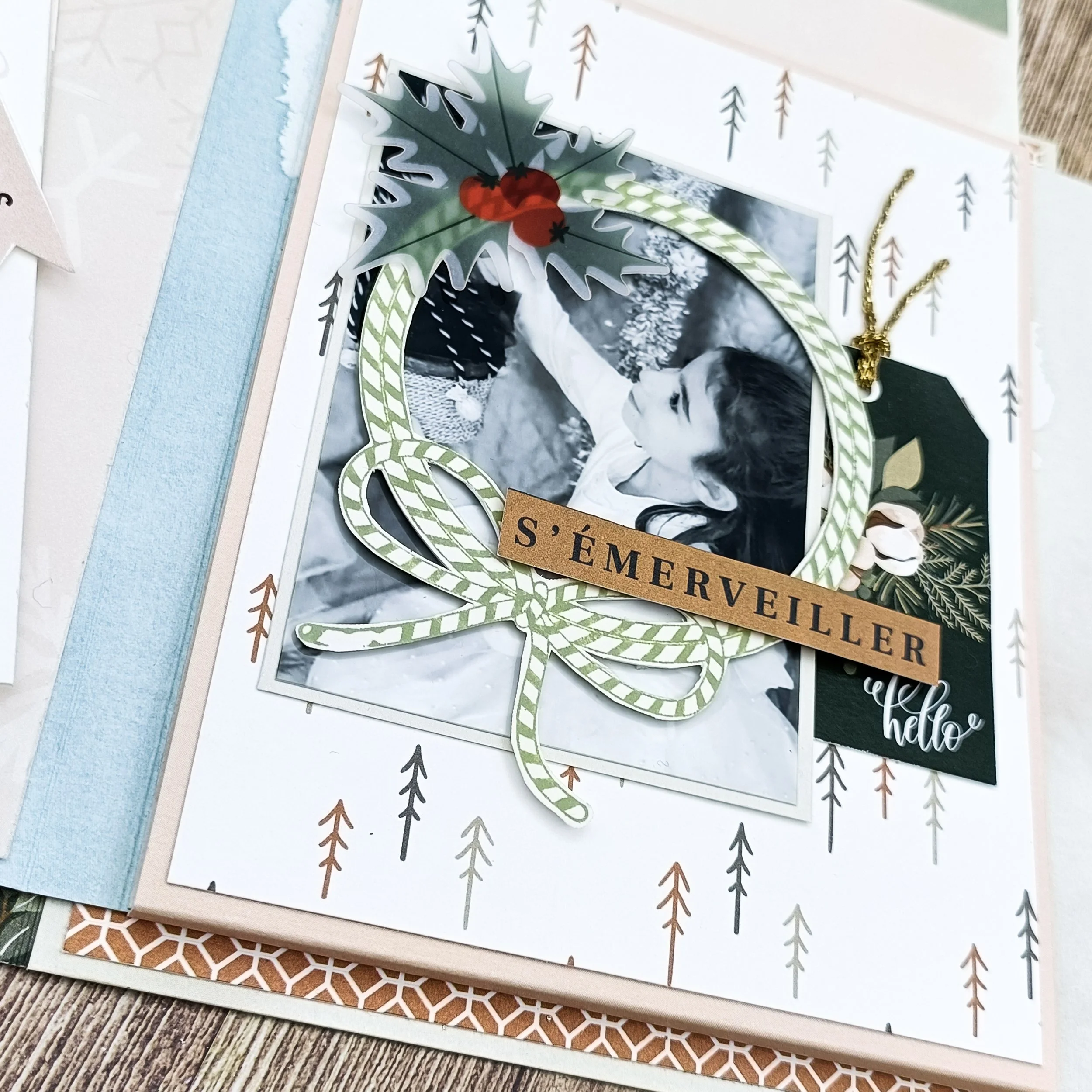 Tutoriel Mini Album “Carnet de souvenirs” - Emanuela — Florilèges Design