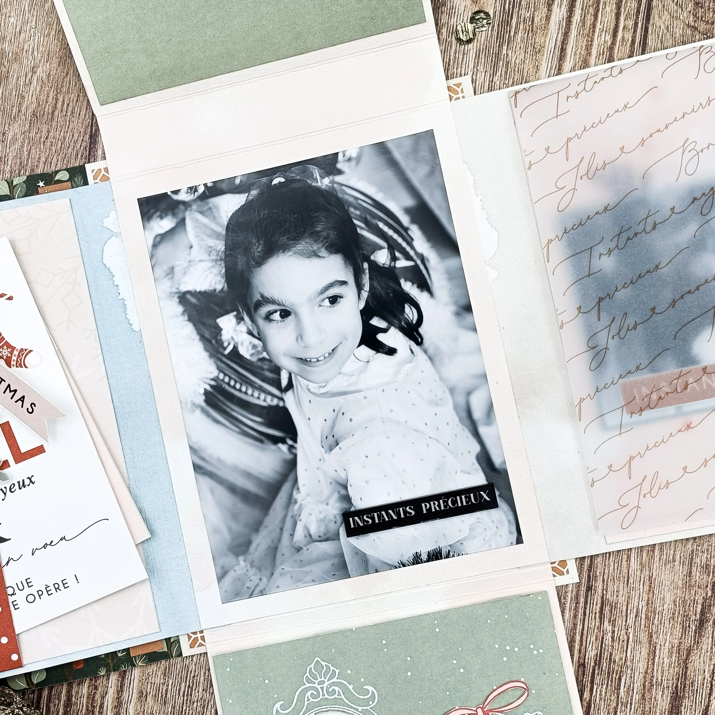 Tutoriel Mini Album “Carnet de souvenirs” - Emanuela — Florilèges Design
