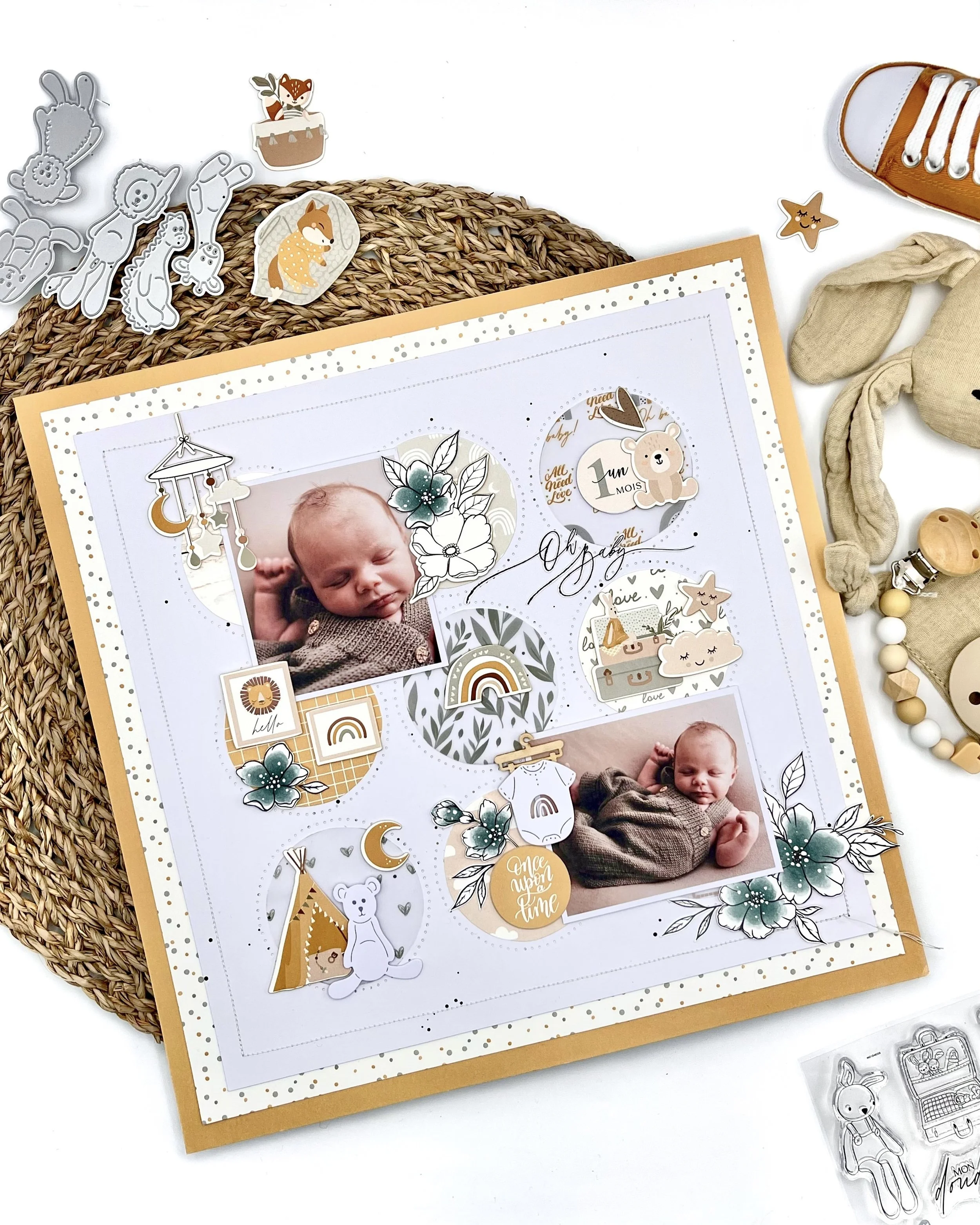 Créations de Scrapbooking - Bébé & Naissance — Florilèges Design