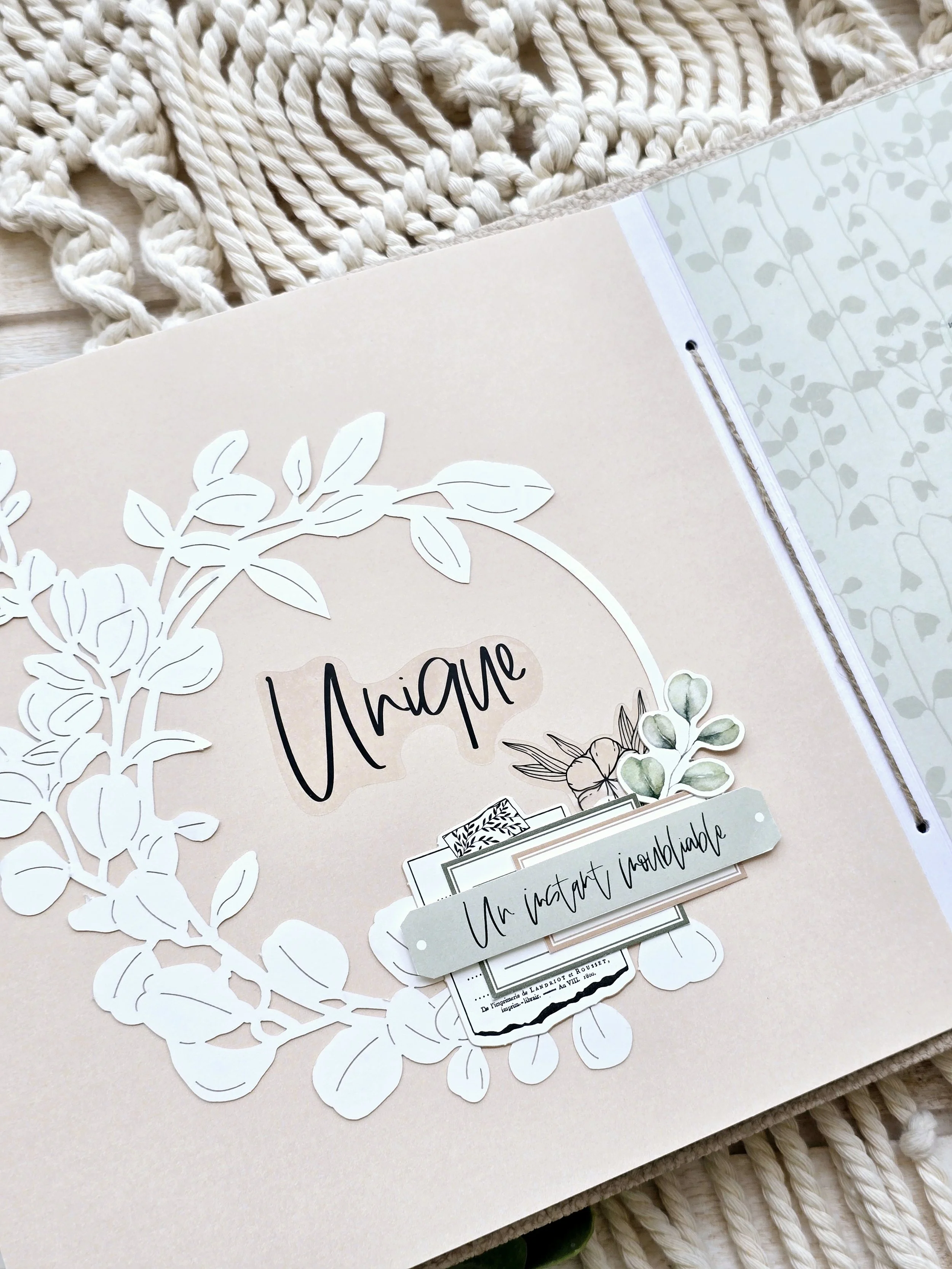 Album “story” - Flo — Florilèges Design
