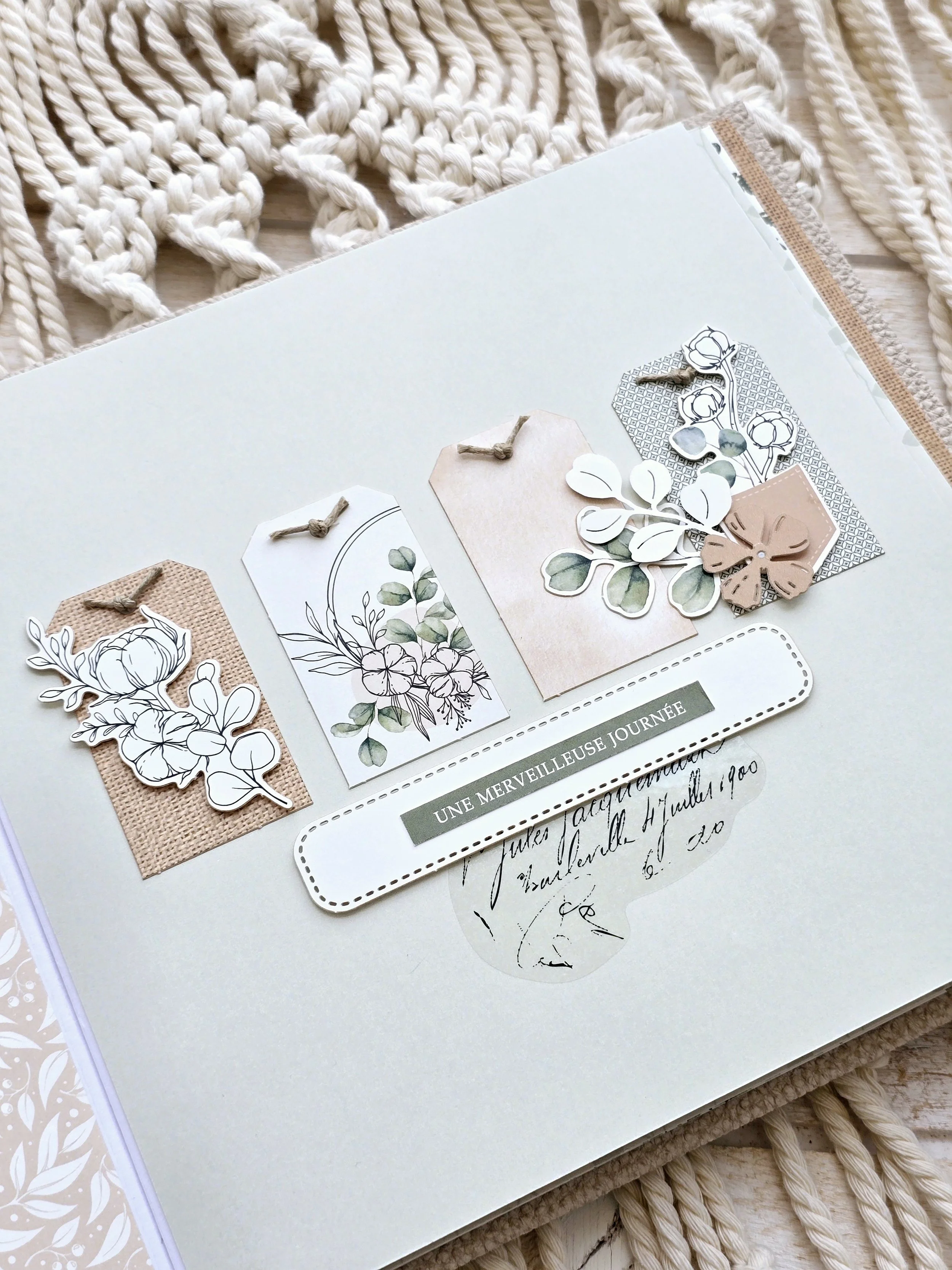 Album “story” - Flo — Florilèges Design