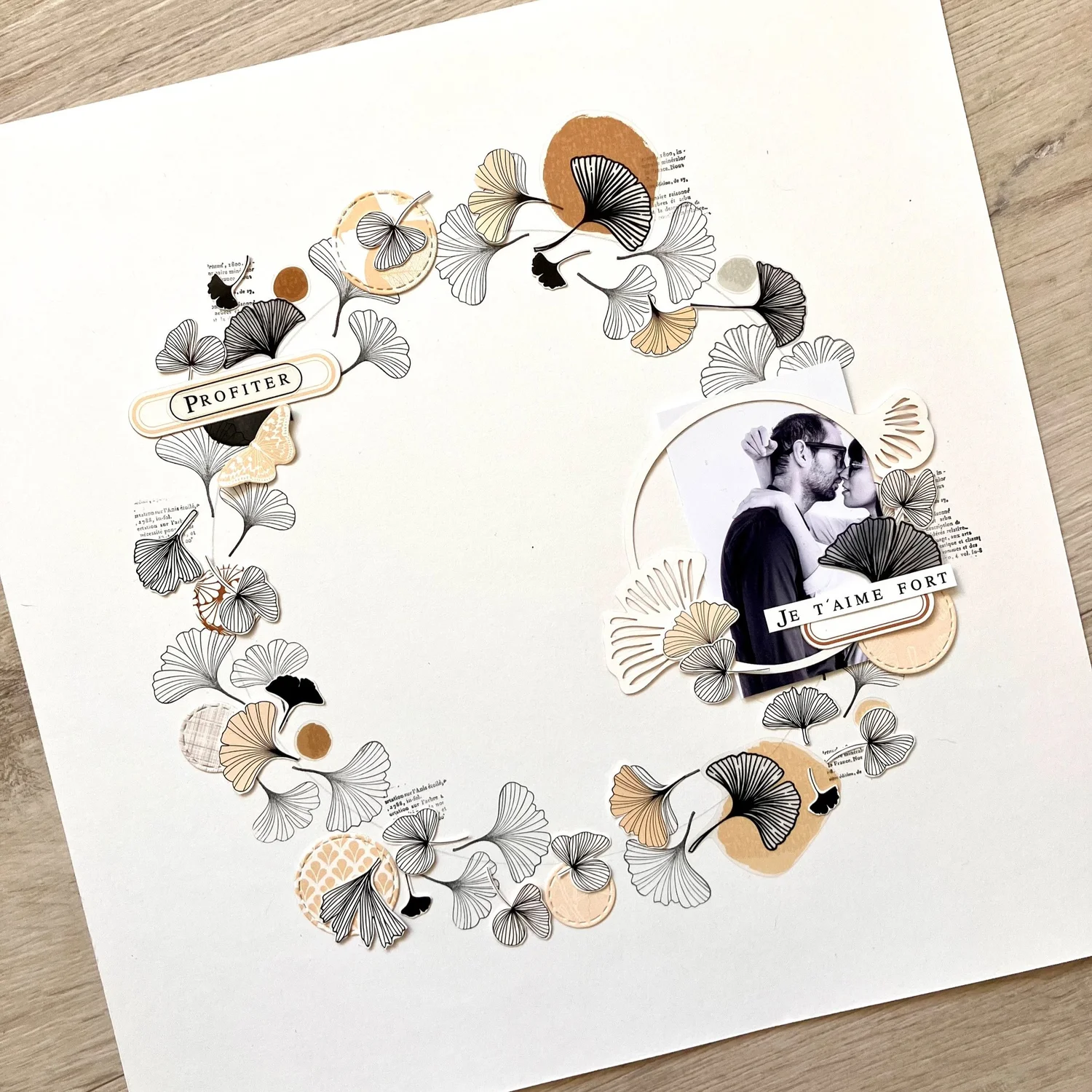 10 étapes pour réaliser sa page de scrapbooking — Florilèges Design