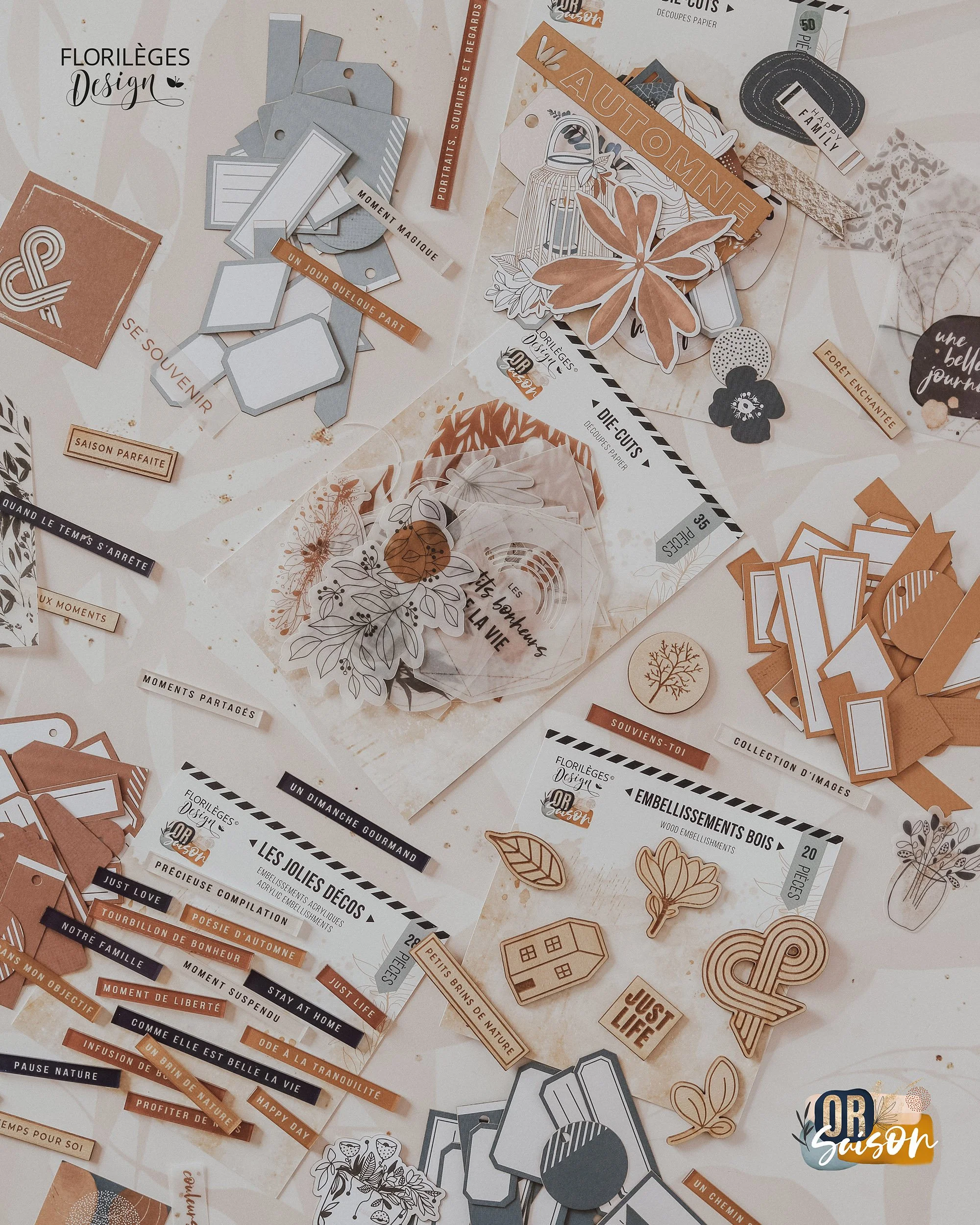 10 étapes pour réaliser sa page de scrapbooking — Florilèges Design