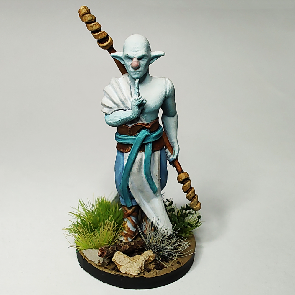 Half Orc Monk Miniature