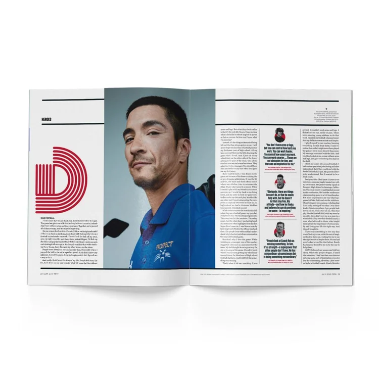 ESPN - Heroes - Typography — Andrew Footit