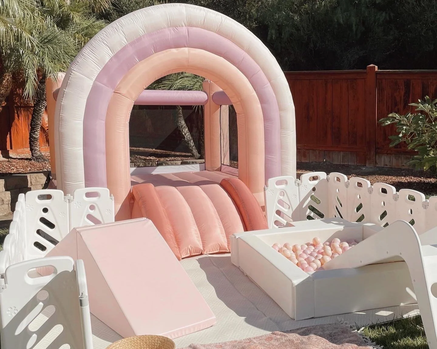 Blossom Bounce—Soft play party rentals
