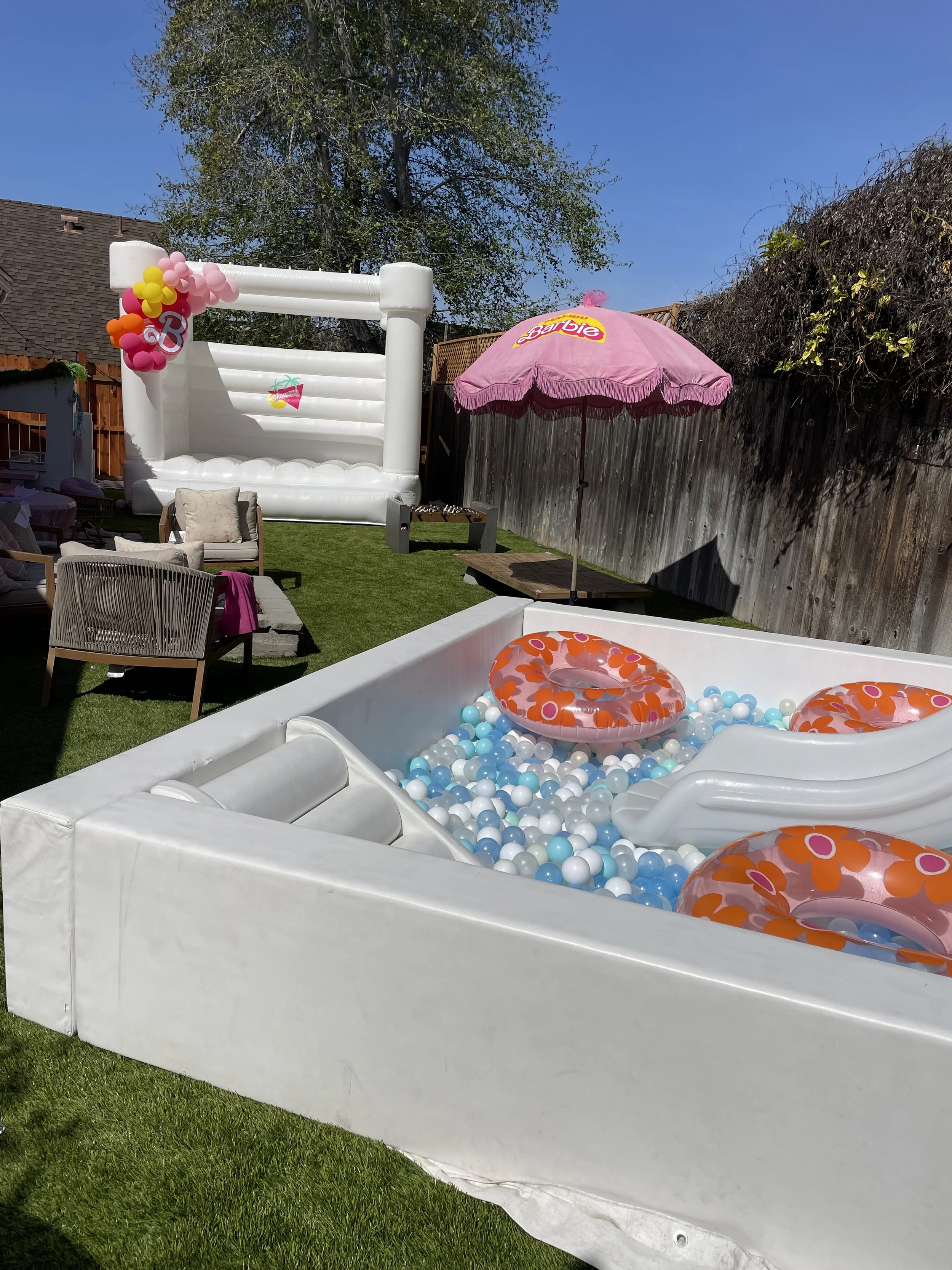 Blossom Bounce—Soft play party rentals