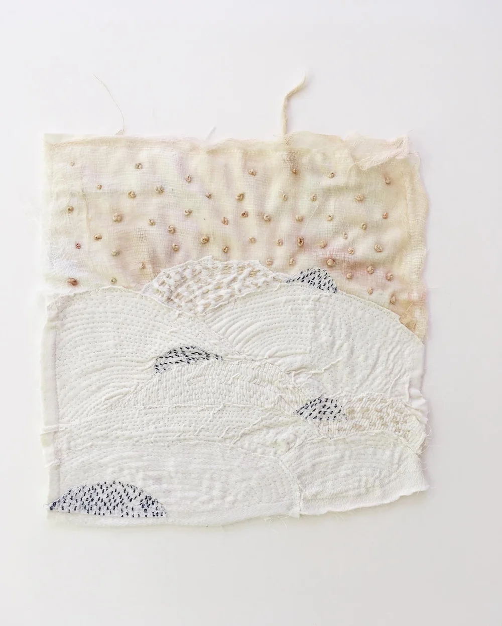 Abstract Textile Collages Inspired by Nature — Meghan Pauley Nespeca Studio