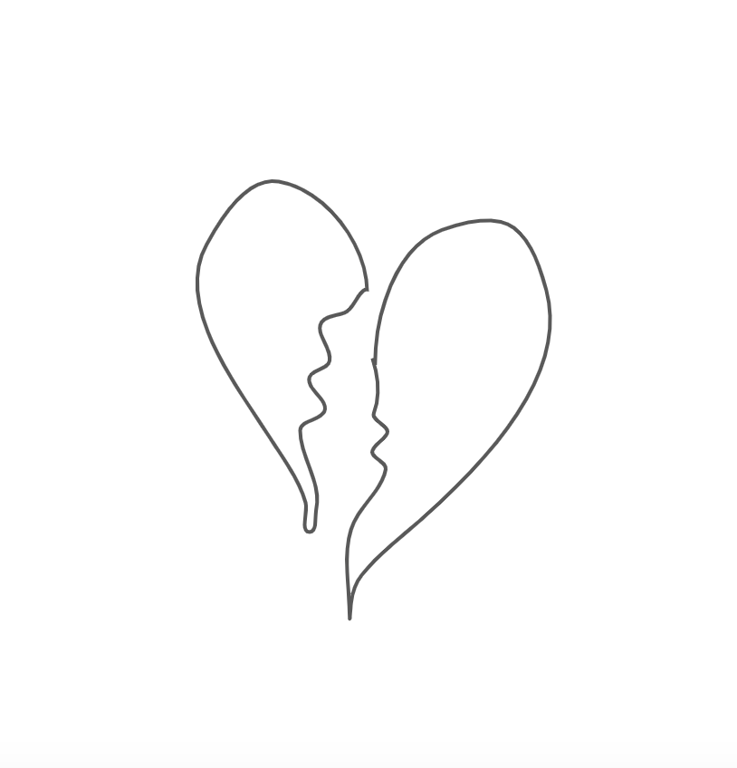 Heartbroken Tumblr Drawing