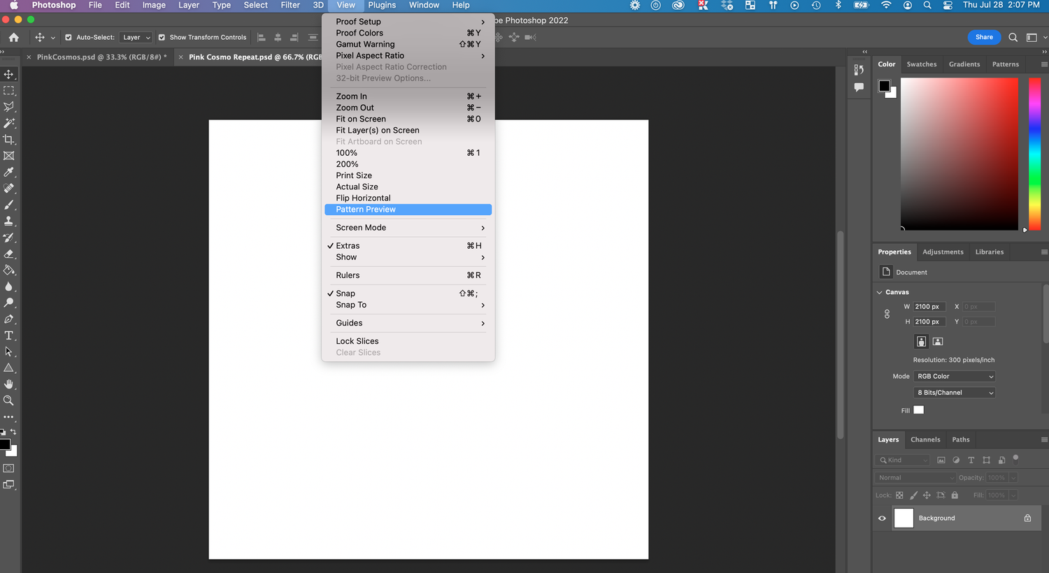 How to Make a Repeat Pattern in Photoshop — Ann Shen Creative
