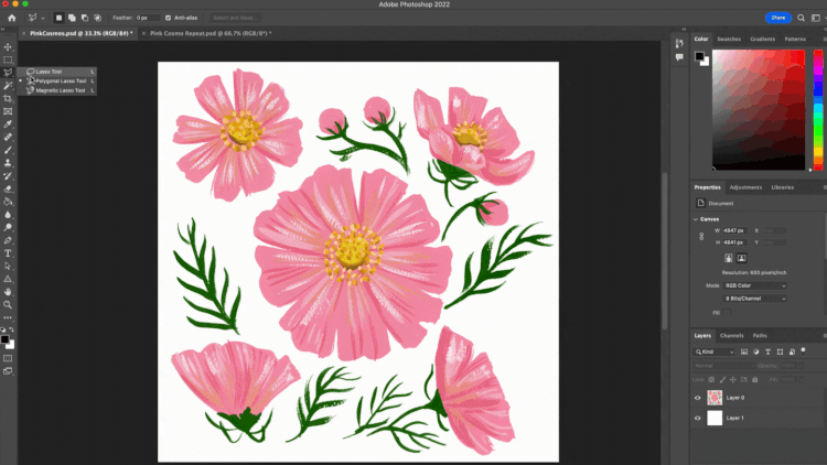 How to Make a Repeat Pattern in Photoshop — Ann Shen Blog