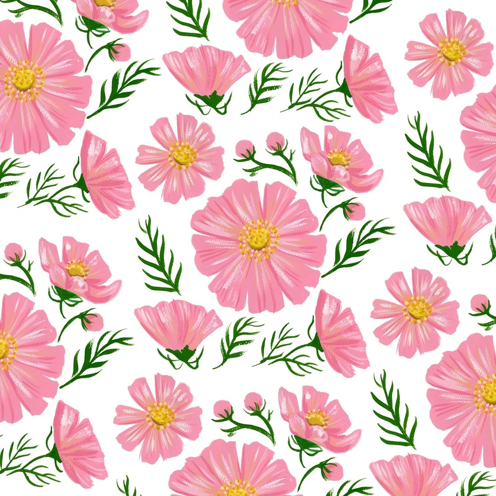 How to Paint Assets for a Repeat Pattern — Ann Shen Creative