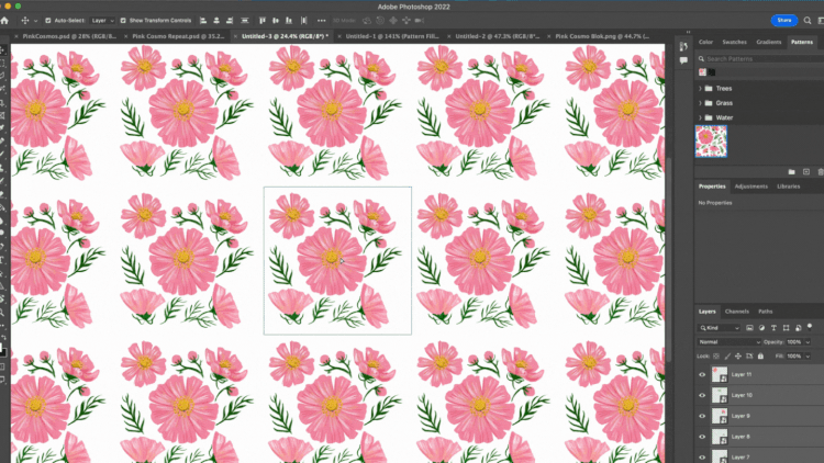 How to Make a Repeat Pattern in Photoshop — Ann Shen Creative