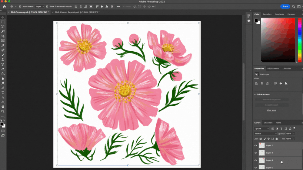 How to Make a Repeat Pattern in Photoshop — Ann Shen Creative
