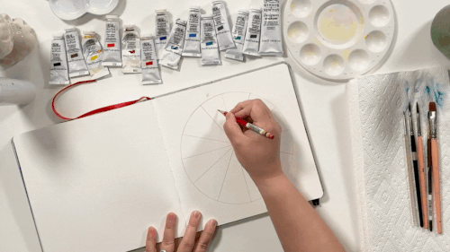 Color Theory: Painting a Custom Color Wheel in Gouache — Ann Shen Creative