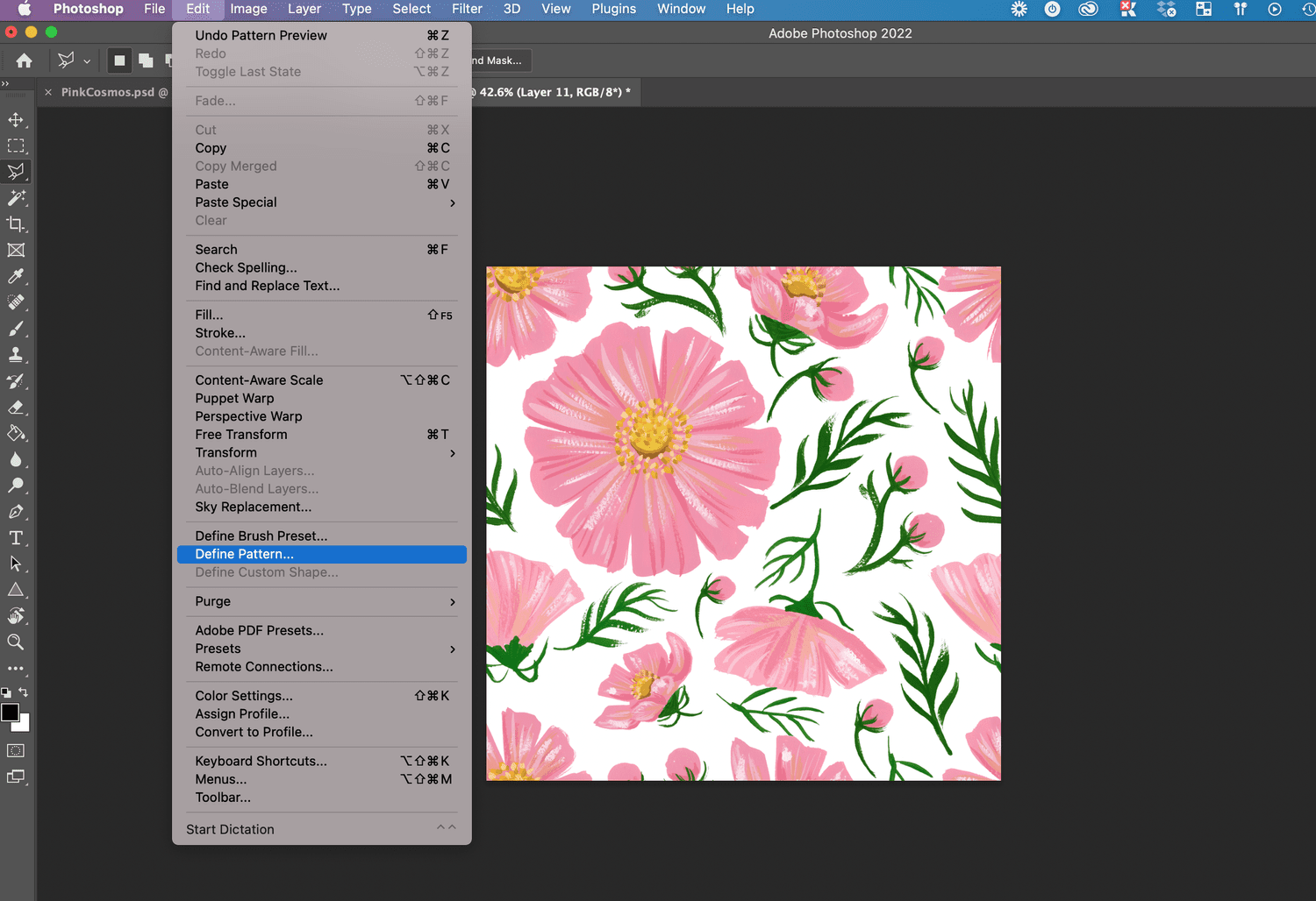 How to Make a Repeat Pattern in Photoshop — Ann Shen Creative