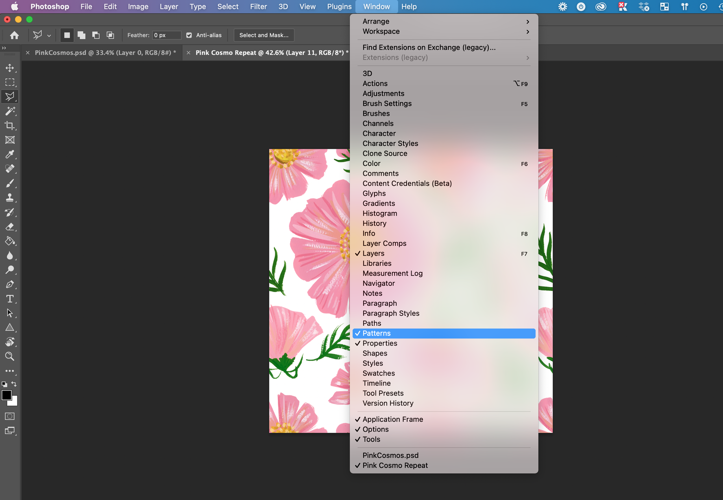How to Make a Repeat Pattern in Photoshop — Ann Shen Creative