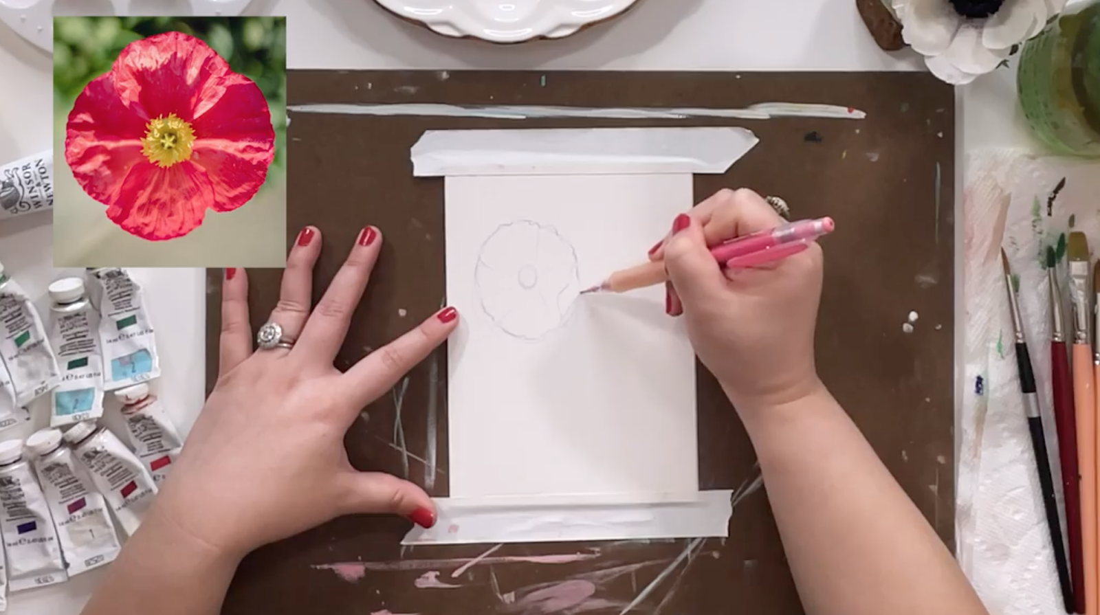 How to Create Balanced Compositions in Floral Paintings — Ann Shen Blog