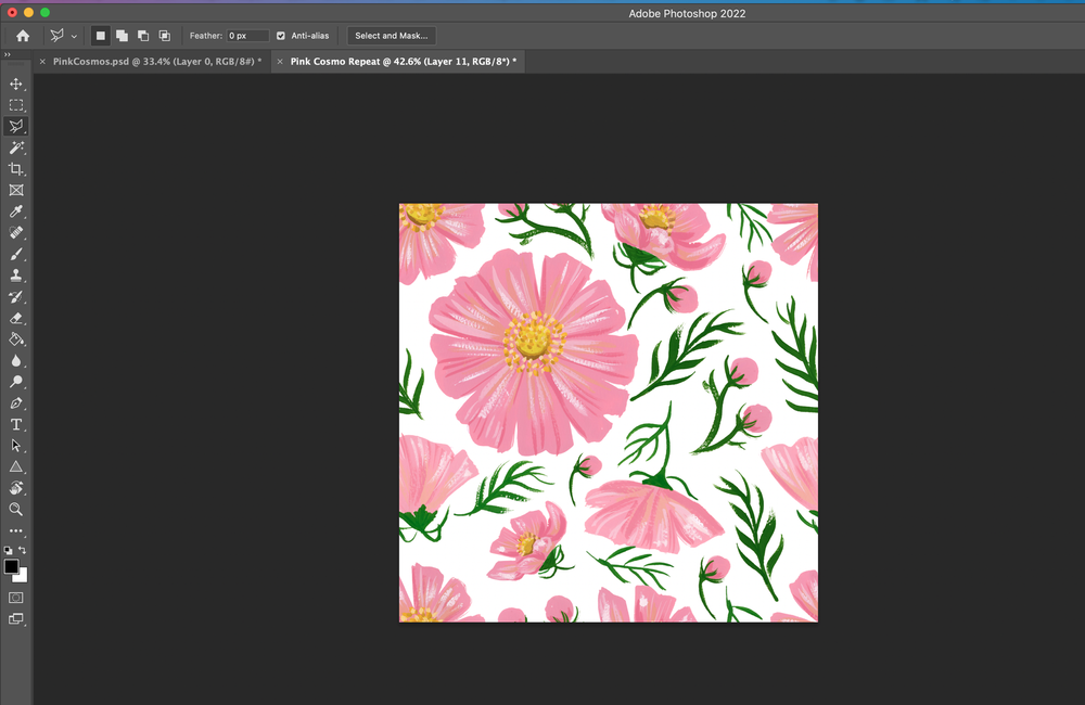 How to Make a Repeat Pattern in Photoshop — Ann Shen Blog