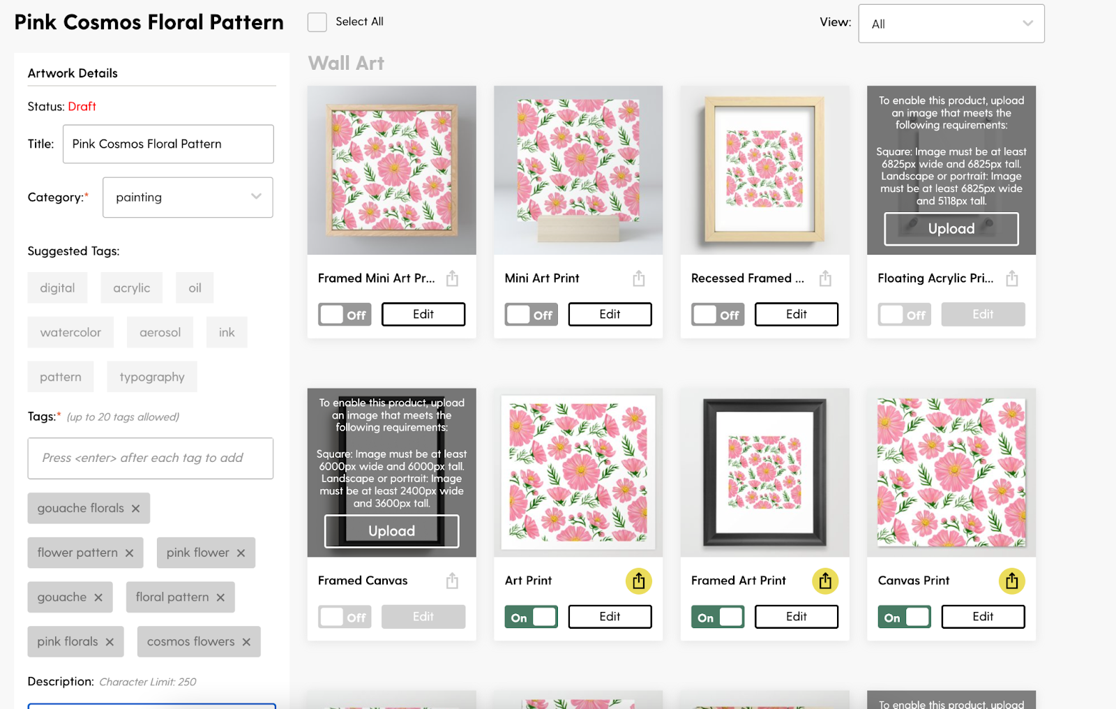 How to Set Up a Society6 Shop — Ann Shen Creative