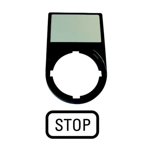 Eaton M22S-ST-GBO PORTA ROTULO C/ROT STOP — Prestelectro ...