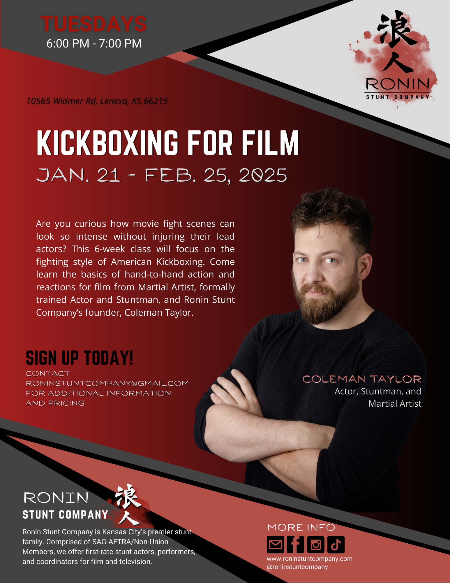 Training — Ronin Stunt Company