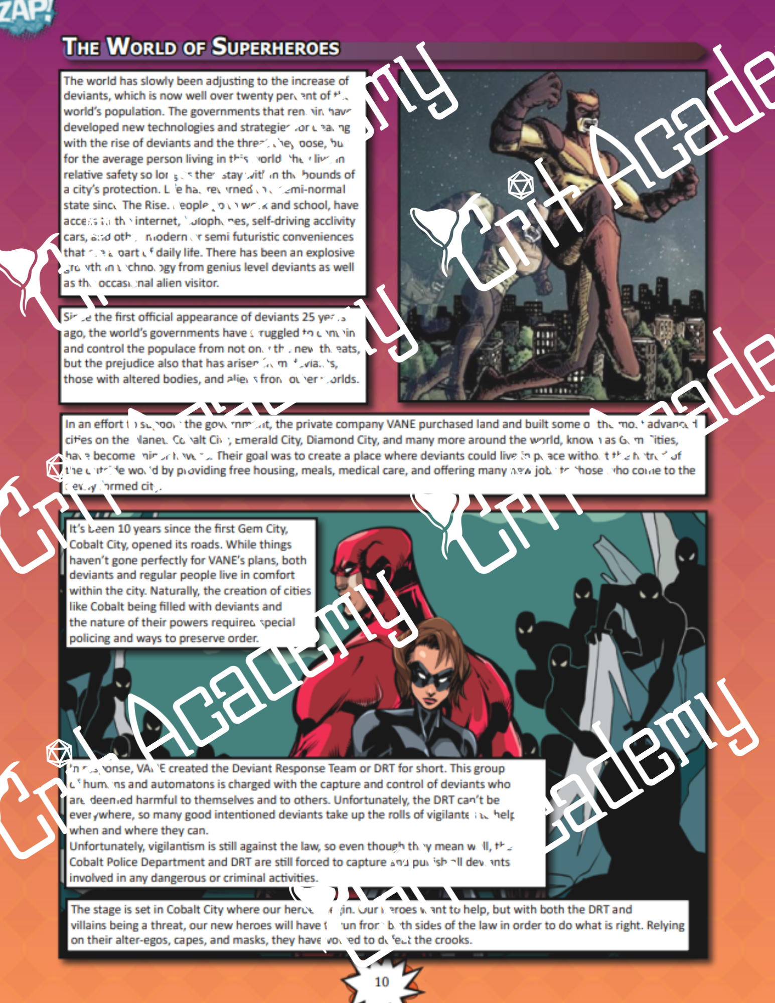 Capes and Crooks - A 5e Superhero RPG — Crit Academy