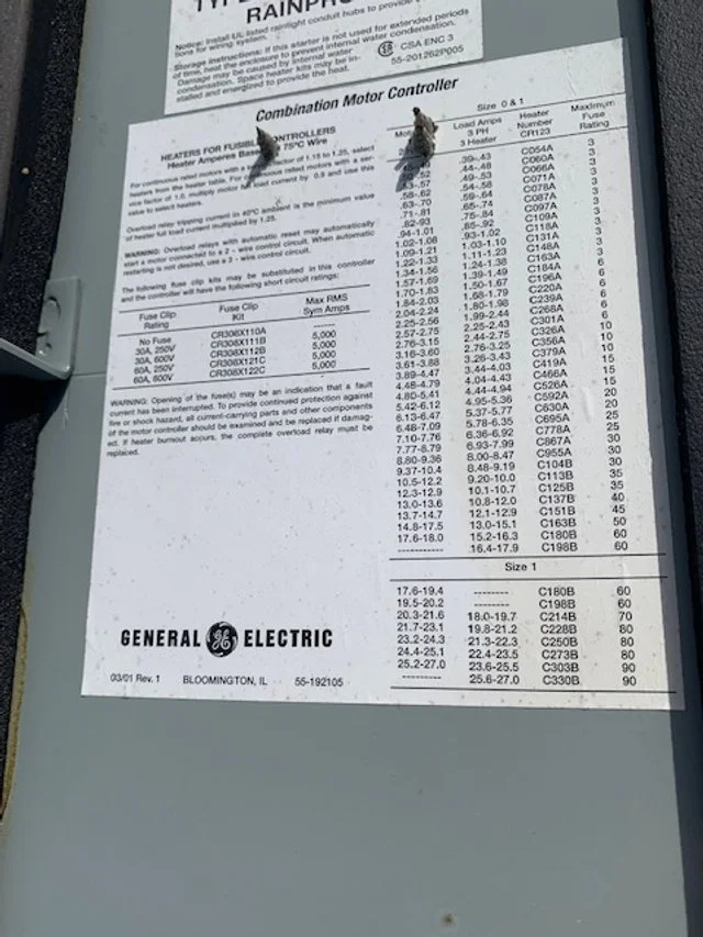 GE Safety Switch Breaker Box 30 AMPS — KC Sales And Services