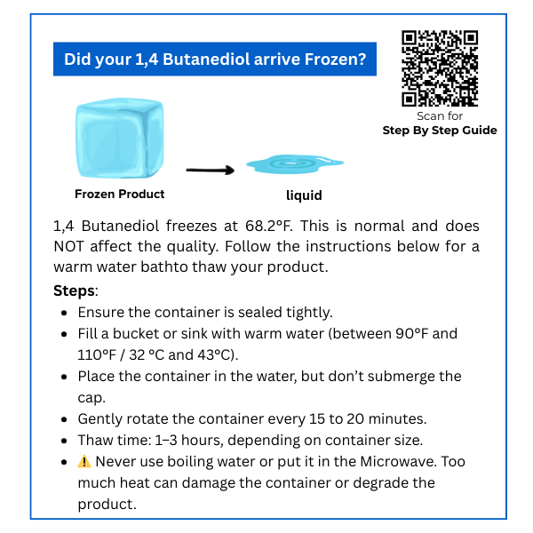 1,4-Butanediol – Industrial Solvent ≥99.5% | Quality Chemical Supply ...
